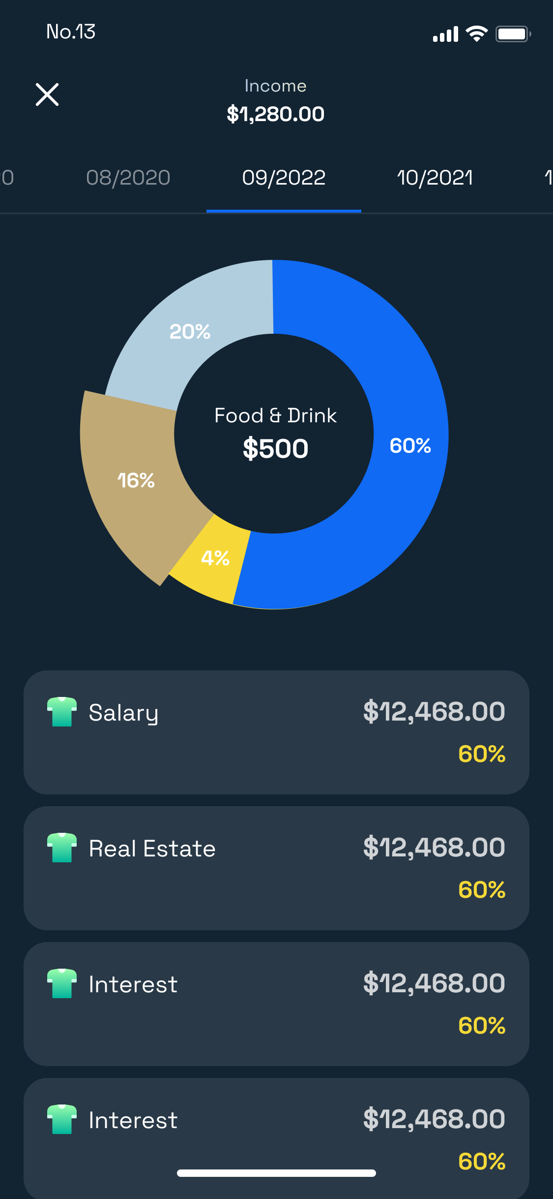 Money Tracking - React Native CLI App Template by thirteendev | CodeCanyon