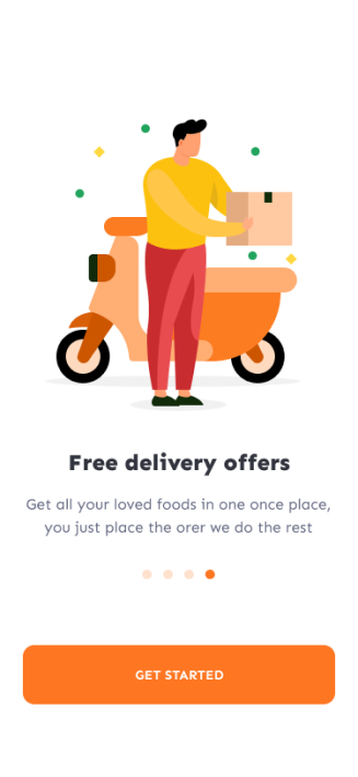 Fooda - Food Delivery React Native Expo App Ui Kit by lalastudio12