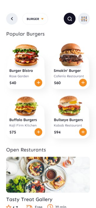 Fooda - Food Delivery React Native Expo App Ui Kit by lalastudio12