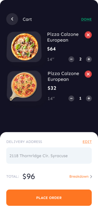 Fooda - Food Delivery React Native Expo App Ui Kit by lalastudio12