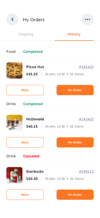 Fooda - Food Delivery React Native Expo App Ui Kit by lalastudio12