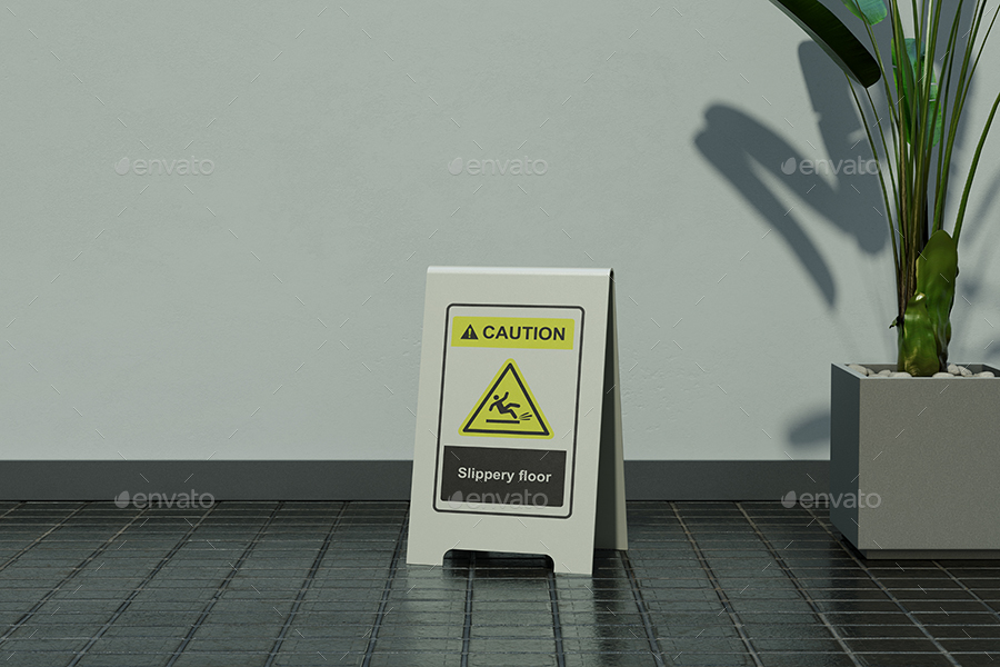 Standing sign mock up, Graphics | GraphicRiver