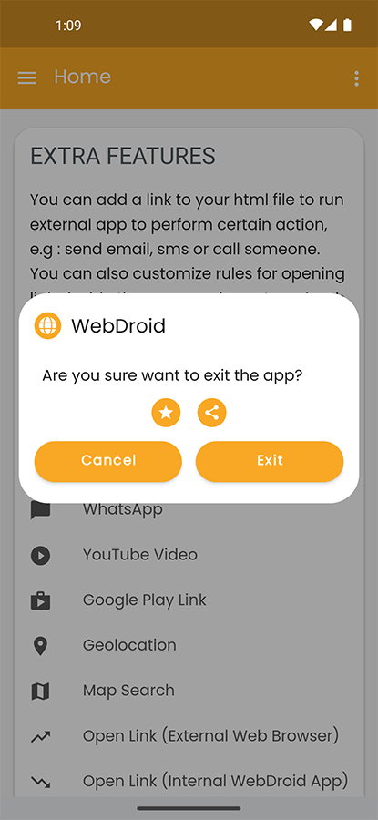 WebDroid - Android WebView App by solodroid | CodeCanyon