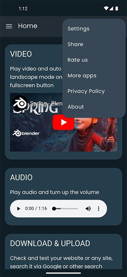 WebDroid - Android WebView App by solodroid | CodeCanyon