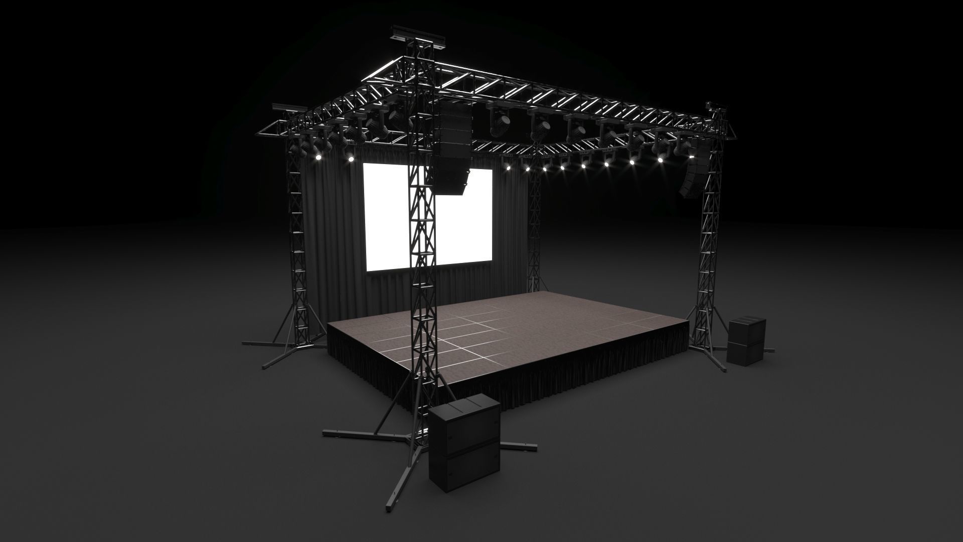 Concert Stage by p3rless | 3DOcean