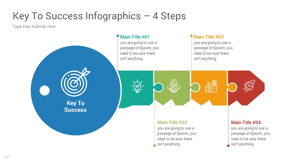 Success Infographics Google Slides templates, Presentation Templates