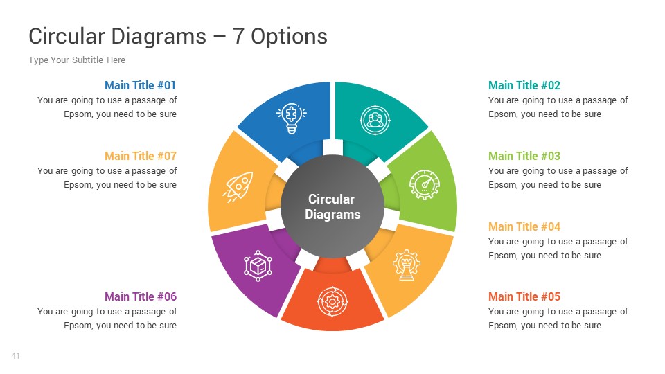 Circular Diagrams Google Slides templates, Presentation Templates ...