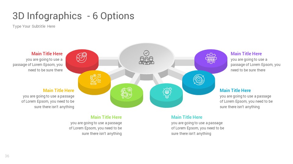 3D Infographics Google Slides templates, Presentation Templates ...