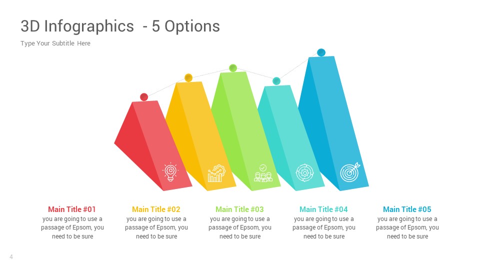 3D Infographics Google Slides templates, Presentation Templates ...