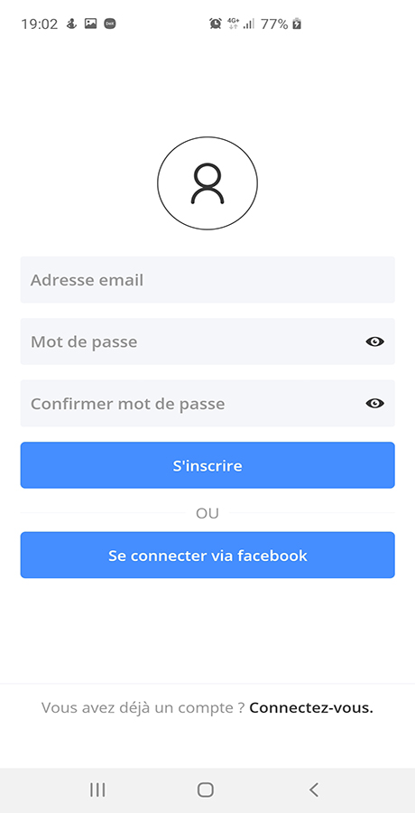 instaApp - instagram clone with stories (react native) by simonstyleur
