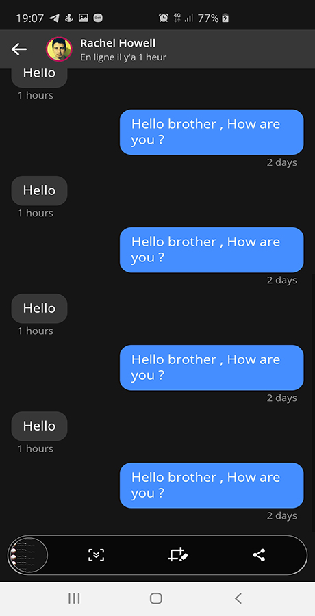 instaApp - instagram clone with stories (react native) by simonstyleur
