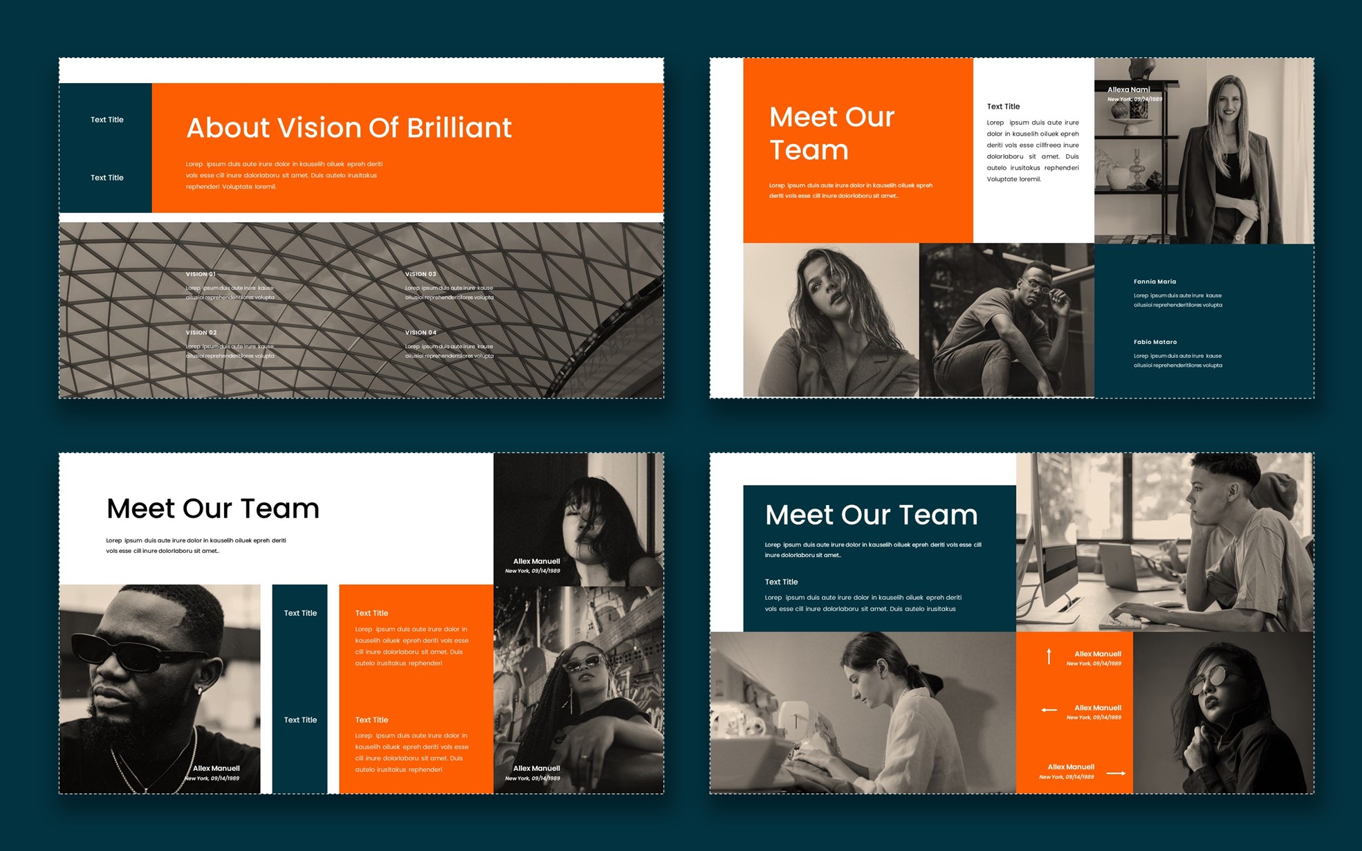 Brilliant - Business PowerPoint Template, Presentation Templates ...