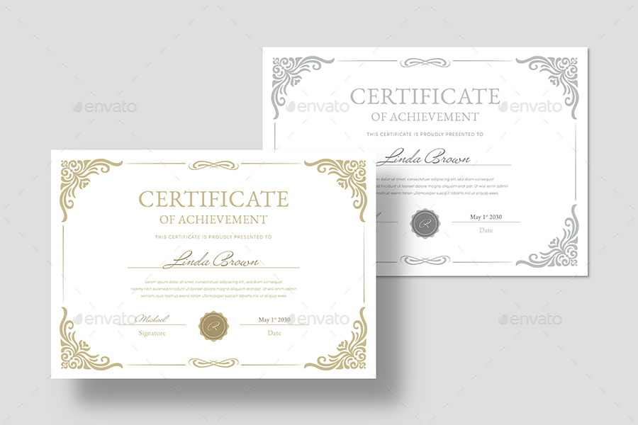 Certificate Template, Print Templates | GraphicRiver