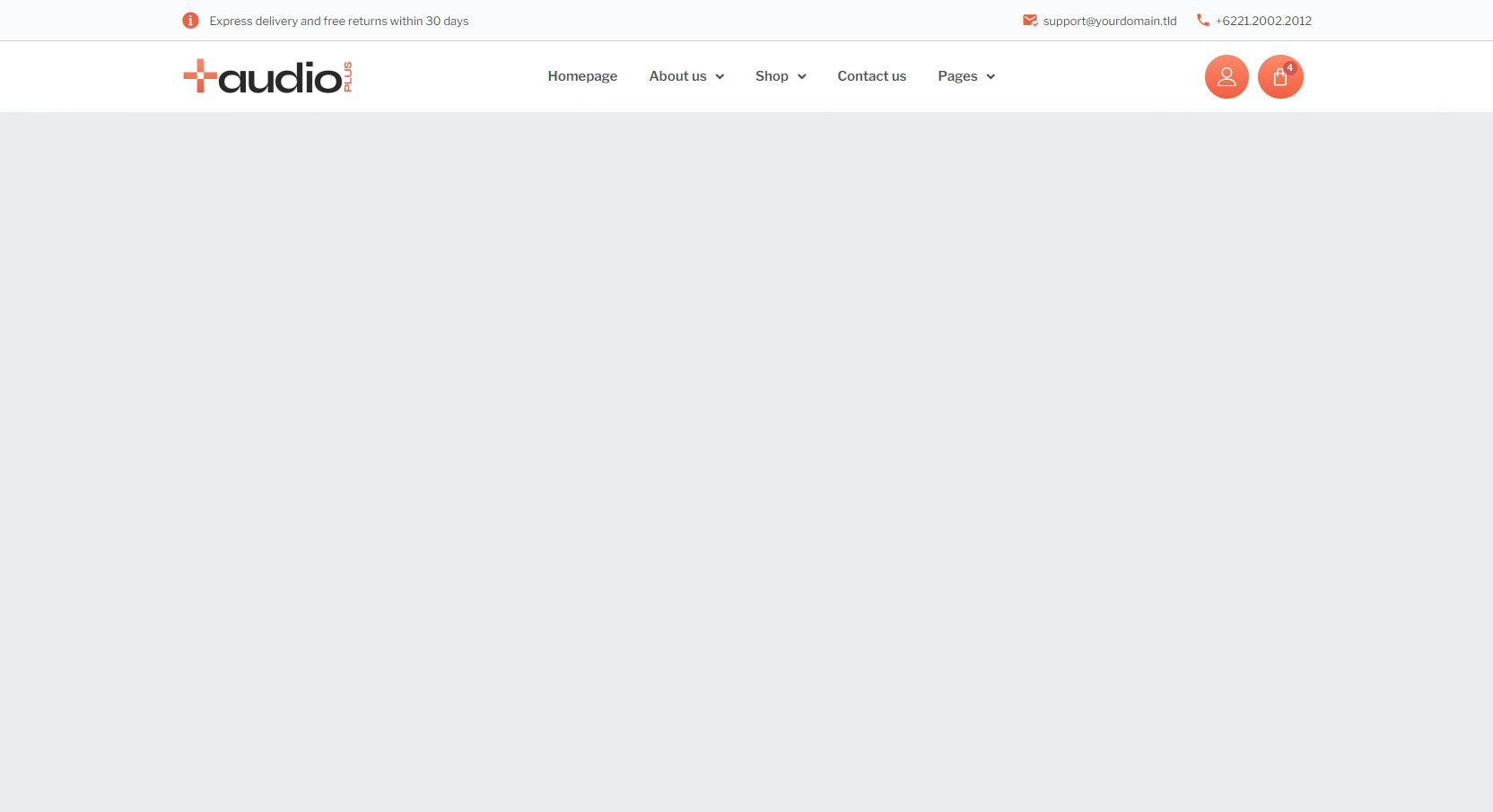 AudioPlus - Audio Store WooCommerce Elementor Template Kit by moxcreative