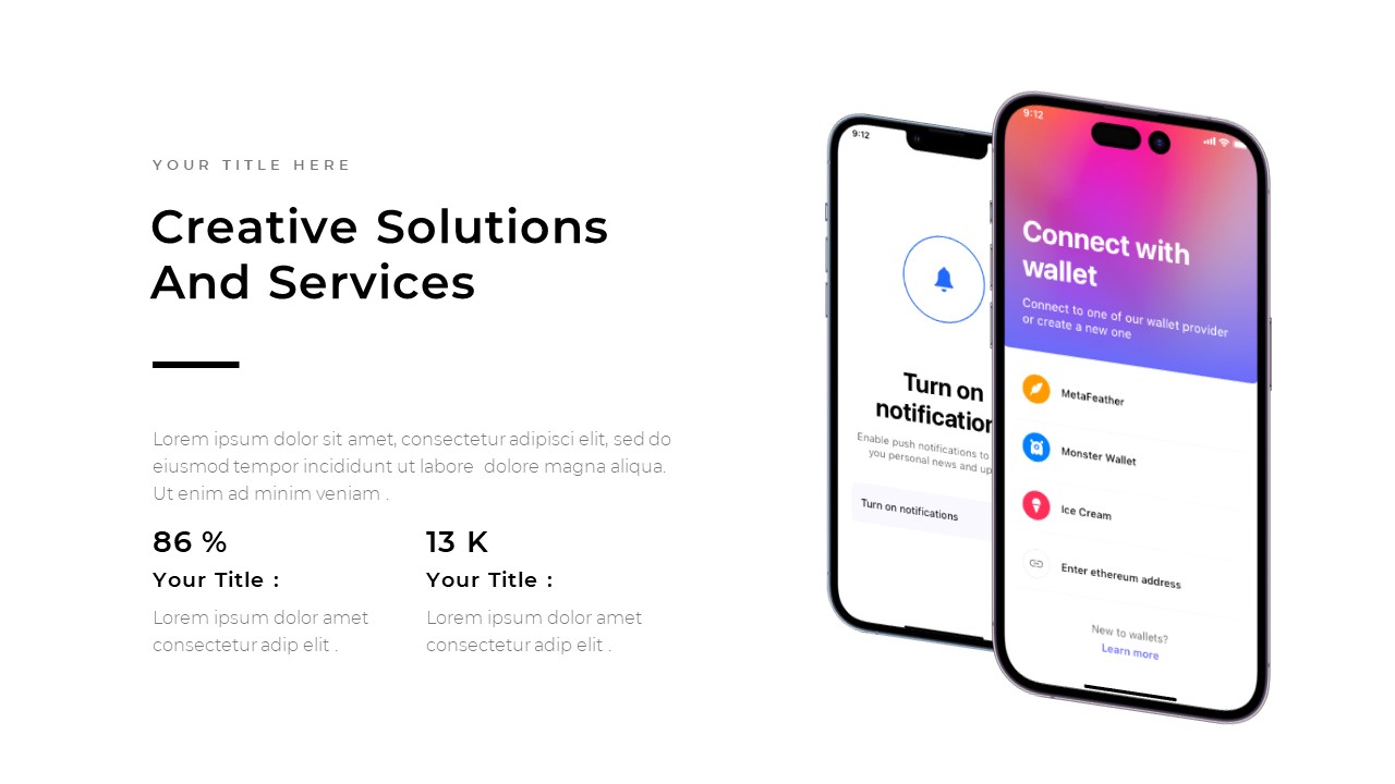 Mobile Apps Powerpoint Template 2023, Presentation Templates | GraphicRiver