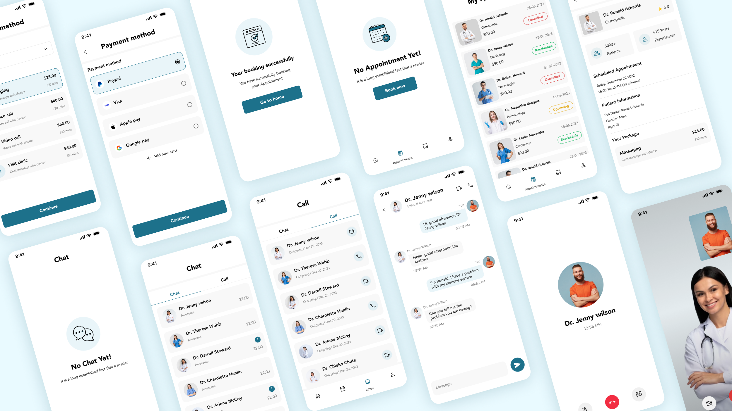 DoctorLink UI Template: Doctor Consultation App in Flutter 3.x (Android ...