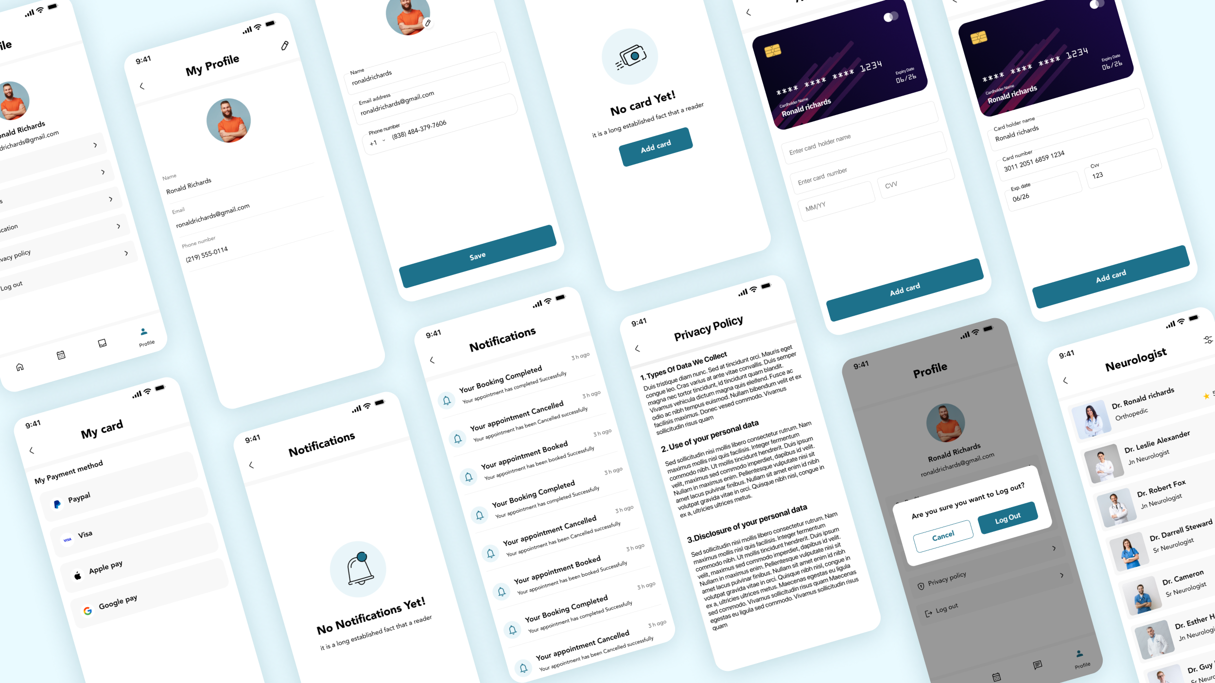 DoctorLink UI Template: Doctor Consultation App in Flutter 3.x (Android ...