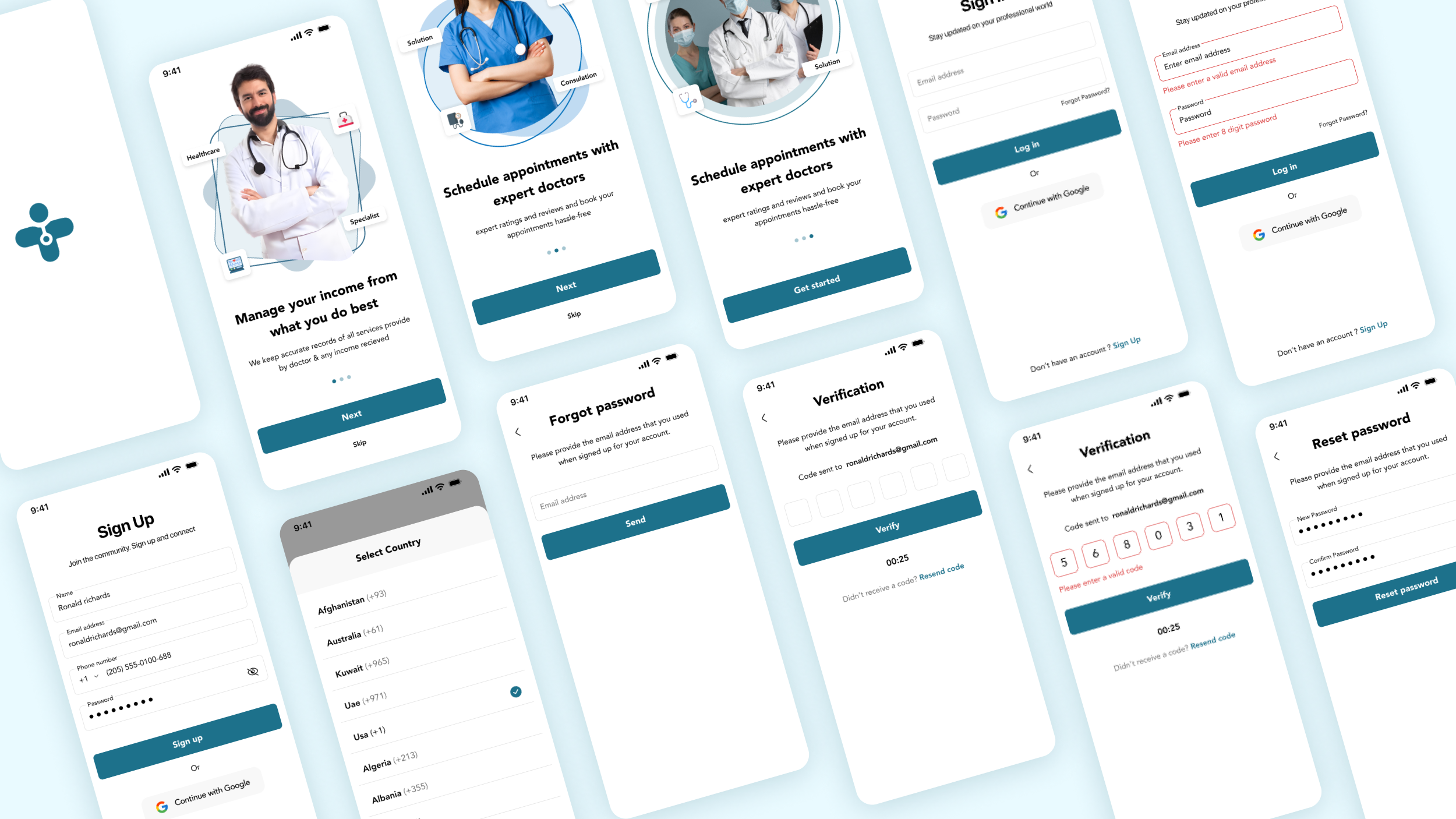 DoctorLink UI Template: Doctor Consultation App in Flutter 3.x (Android ...