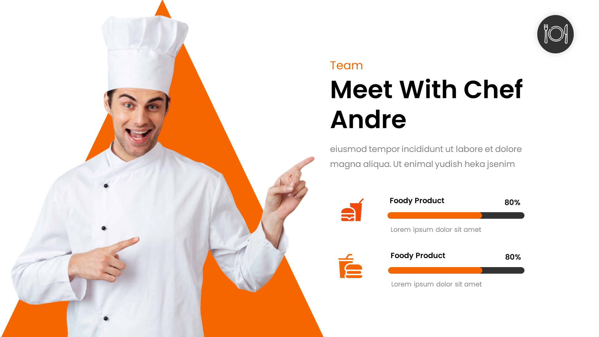 Foody - Food Google Slides Template, Presentation Templates | GraphicRiver