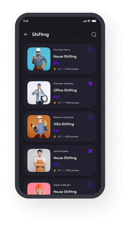 Helpify- Home Service App React Native CLI Ui Kit by JsmThemes | CodeCanyon