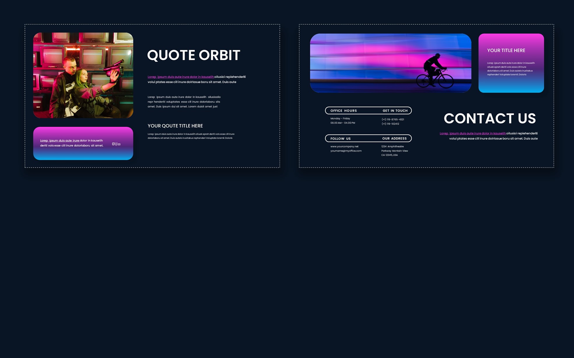 Orbit - Presentation Template, Presentation Templates | GraphicRiver