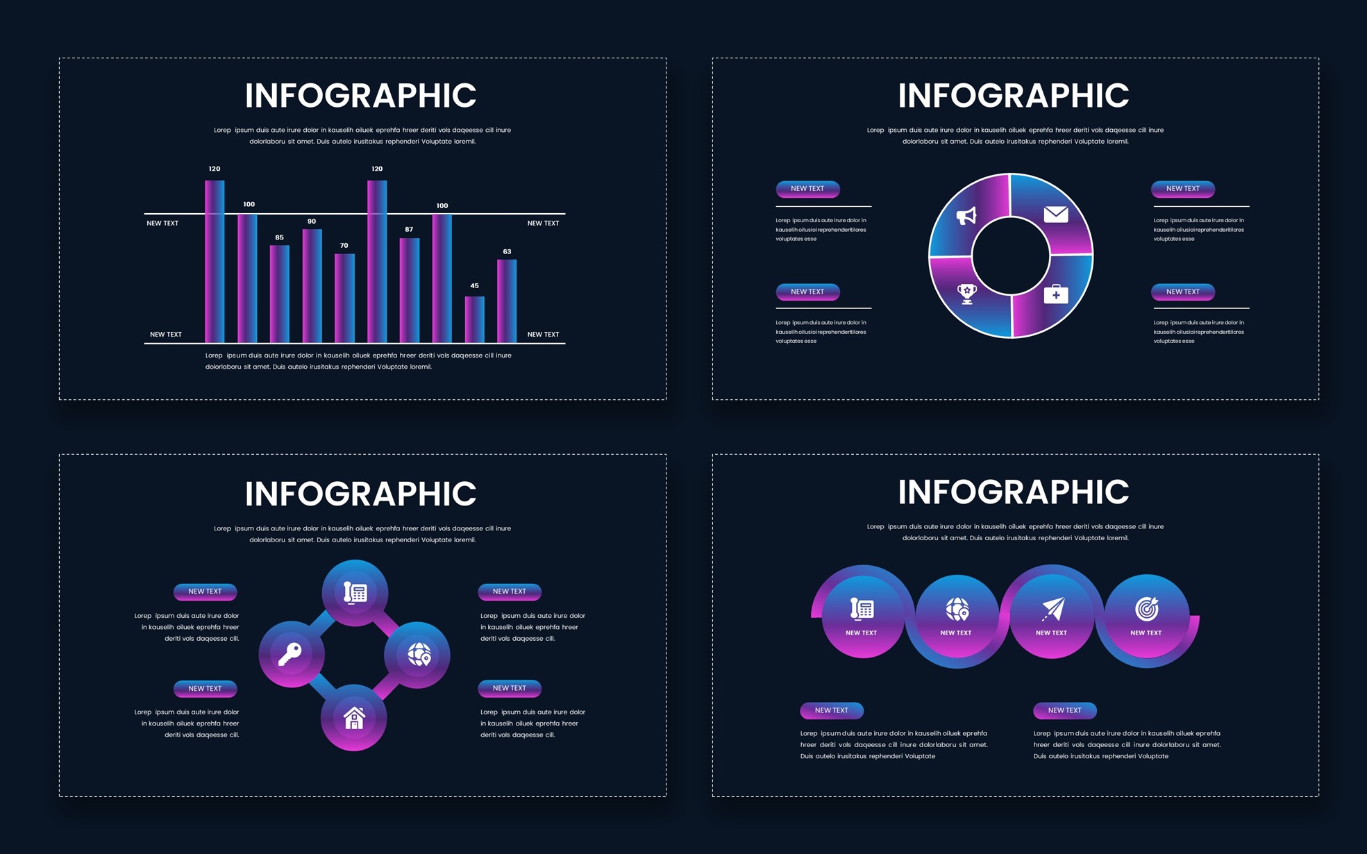 Orbit - Presentation Google Slide Template, Presentation Templates