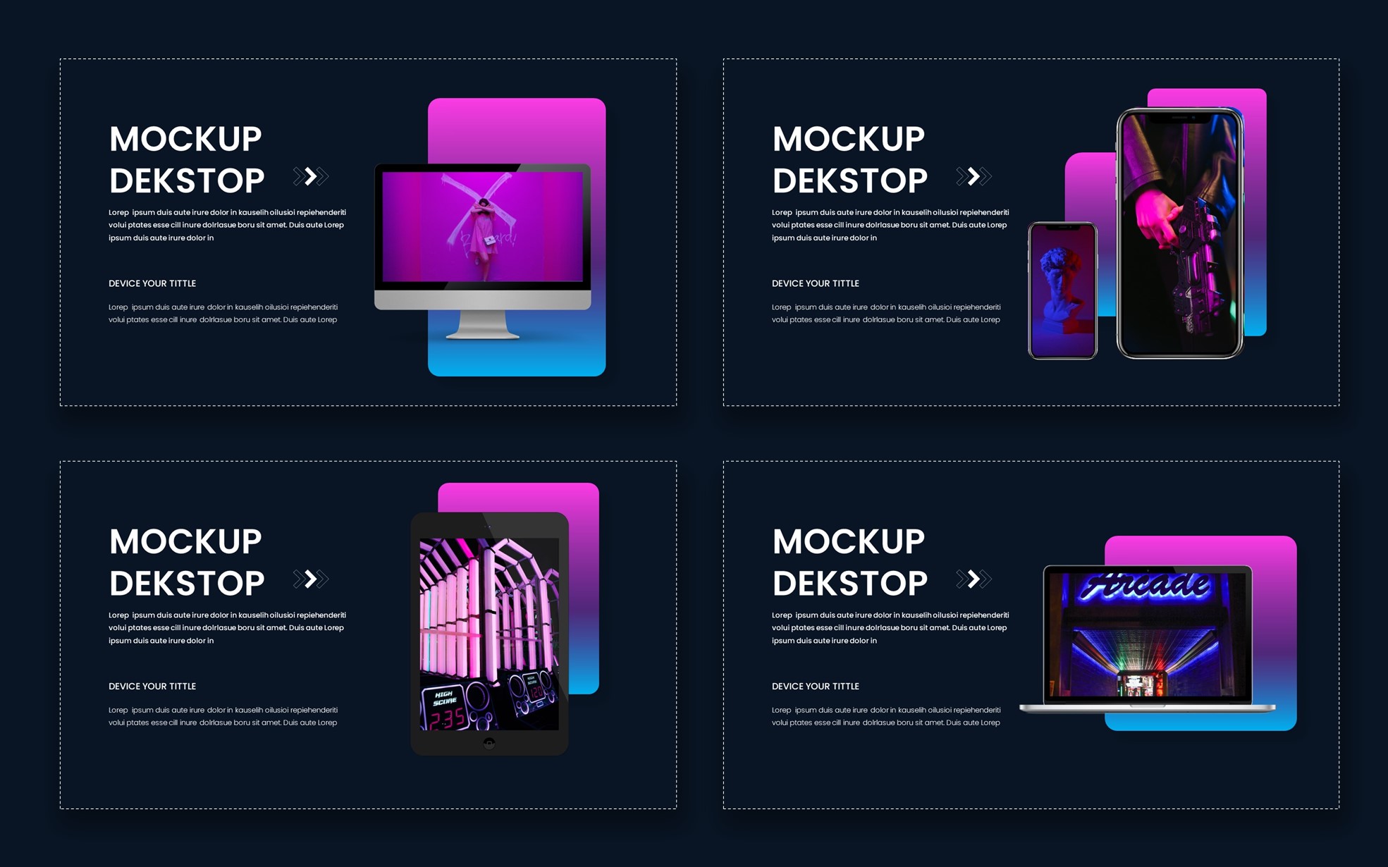 Orbit - Presentation Google Slide Template, Presentation Templates