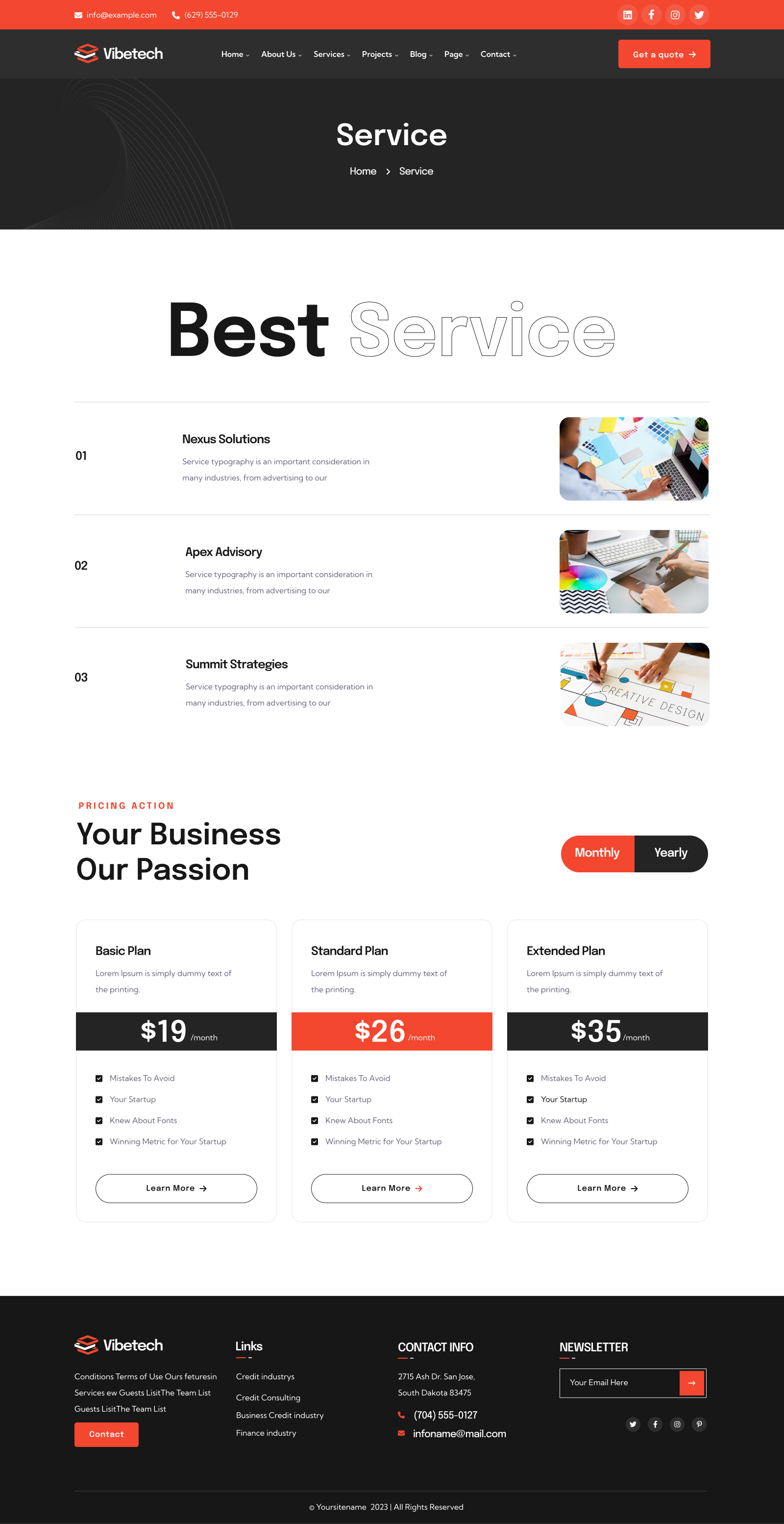 Vibetech - Creative Digital Agency Figma Template by Mugli | ThemeForest