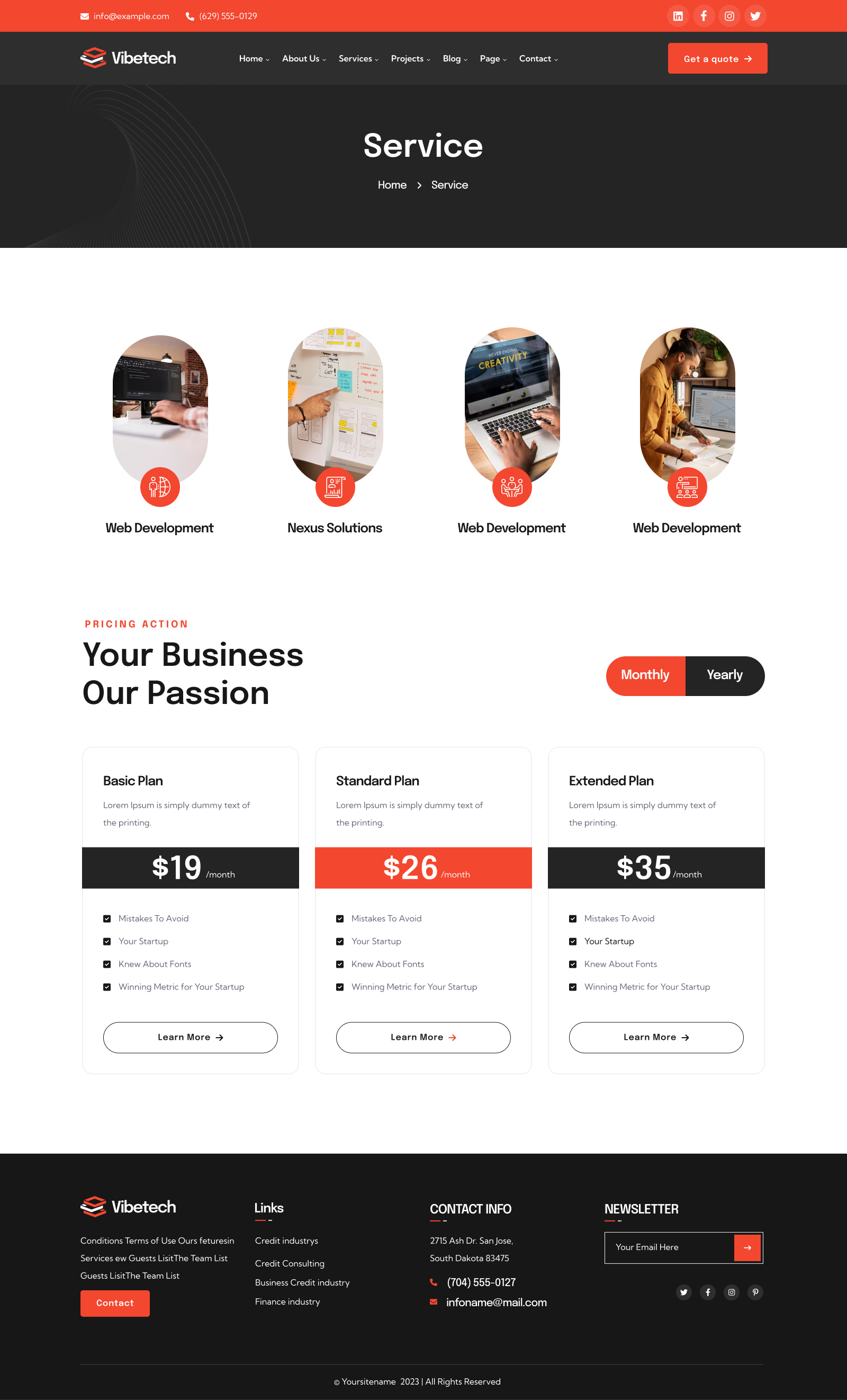 Vibetech - Creative Digital Agency Figma Template by Mugli | ThemeForest
