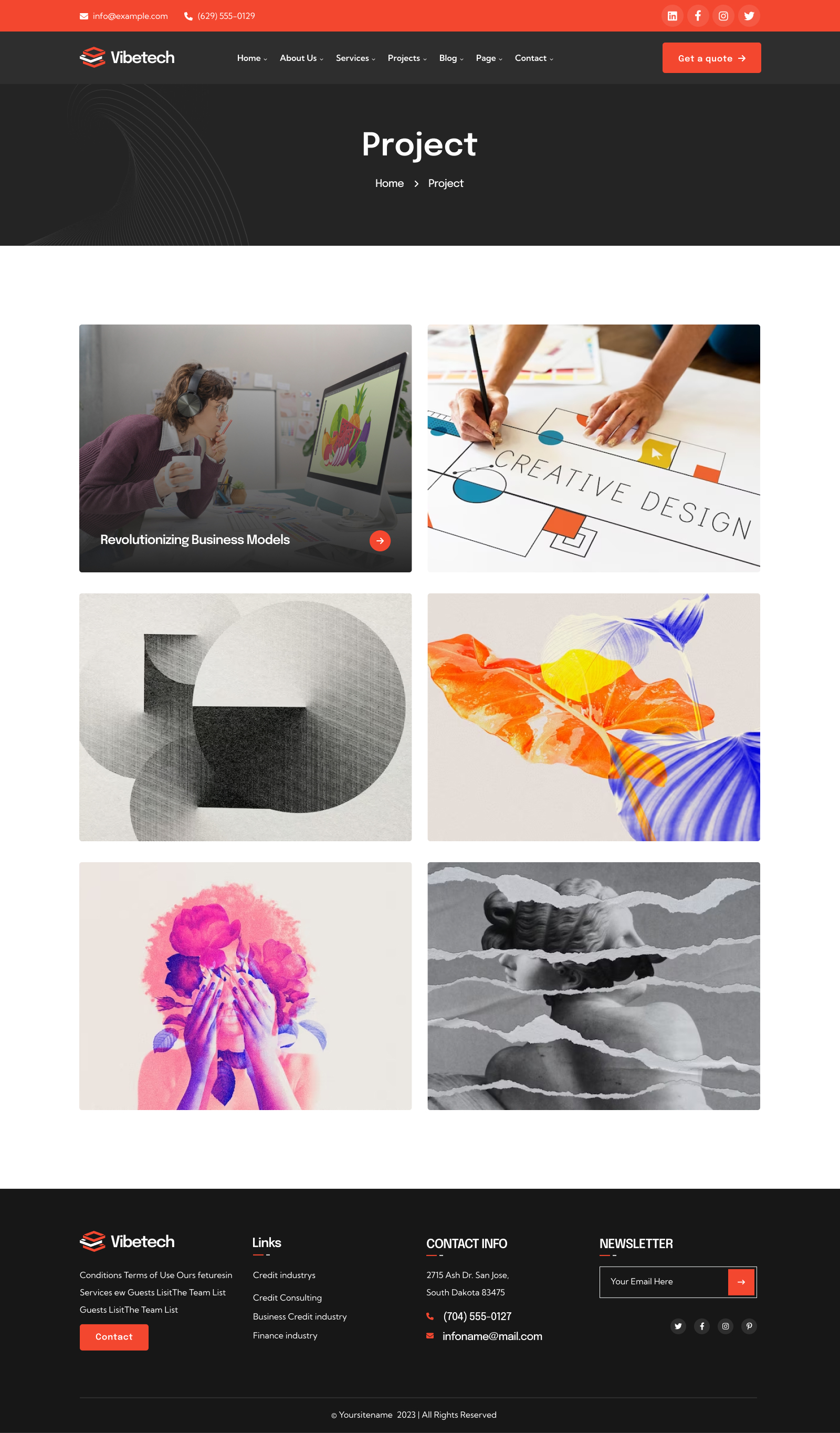 Vibetech - Creative Digital Agency Figma Template by Mugli | ThemeForest