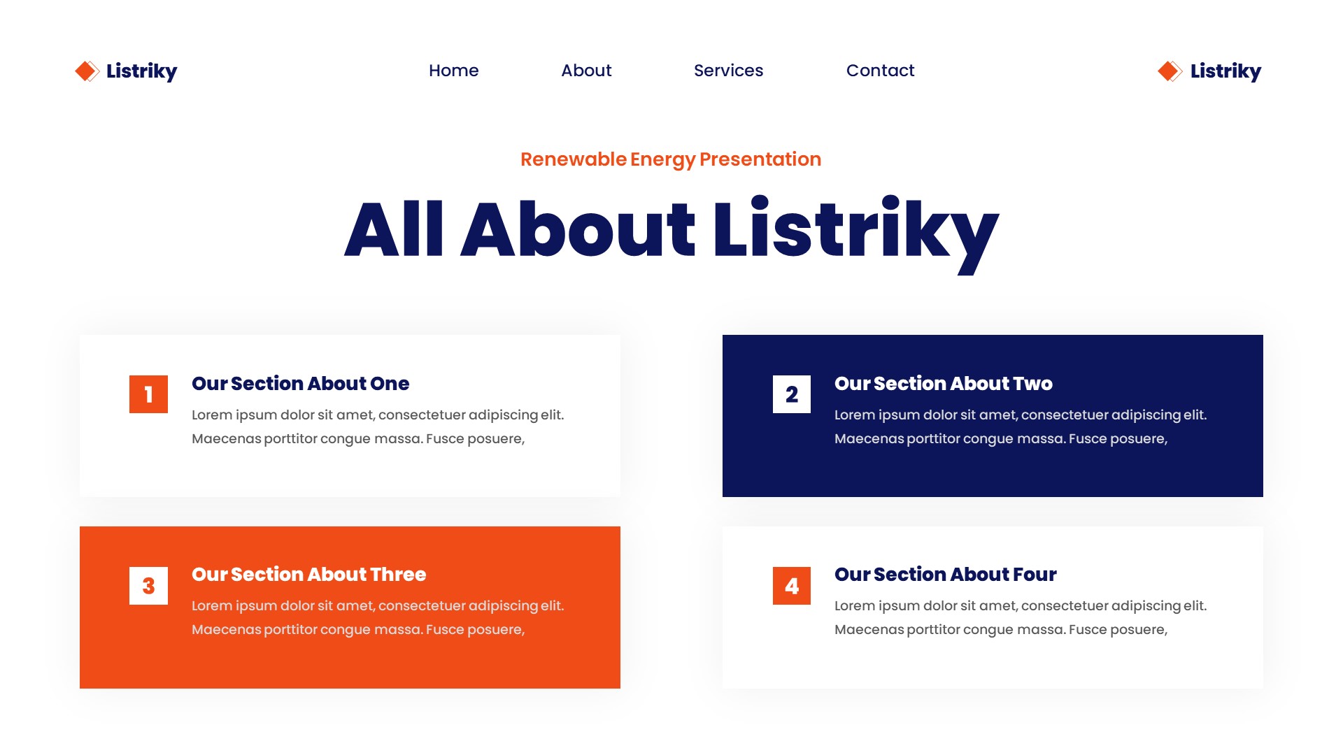 Listriky - Renewable Energy Google Slides Template by Enative ...