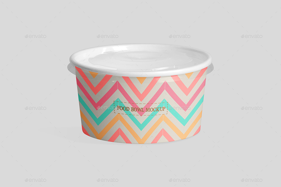 Paper Bowl Mockup, Graphics | GraphicRiver