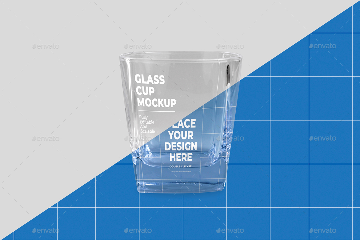 Glass Cup Mockup, Graphics | GraphicRiver
