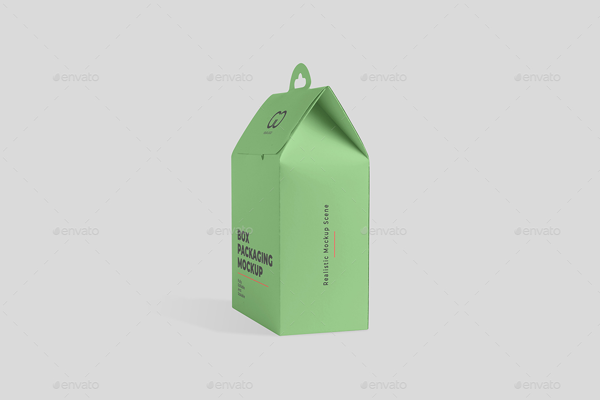 Hanging Box Packaging, Graphics | GraphicRiver