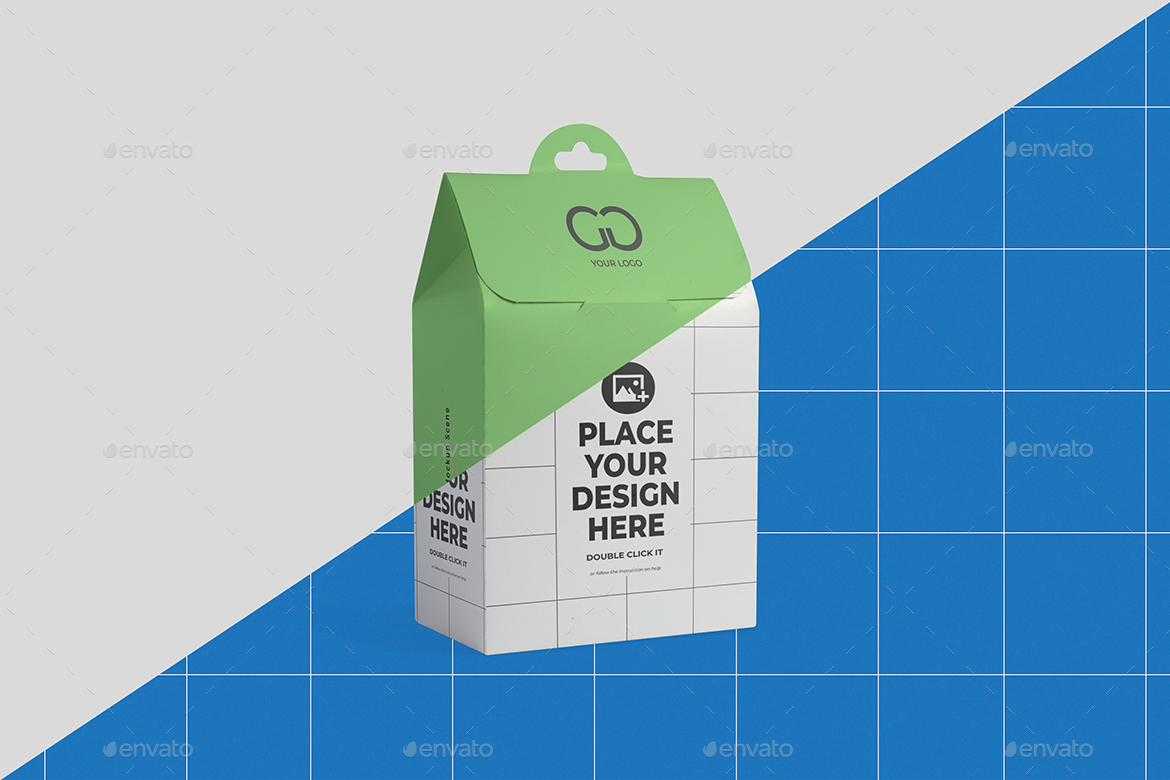 Hanging Box Packaging, Graphics | GraphicRiver