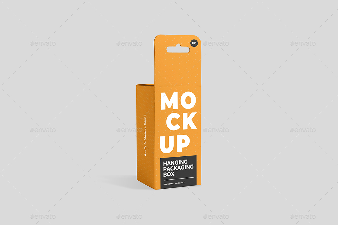 Hanging Box Packaging, Graphics | GraphicRiver