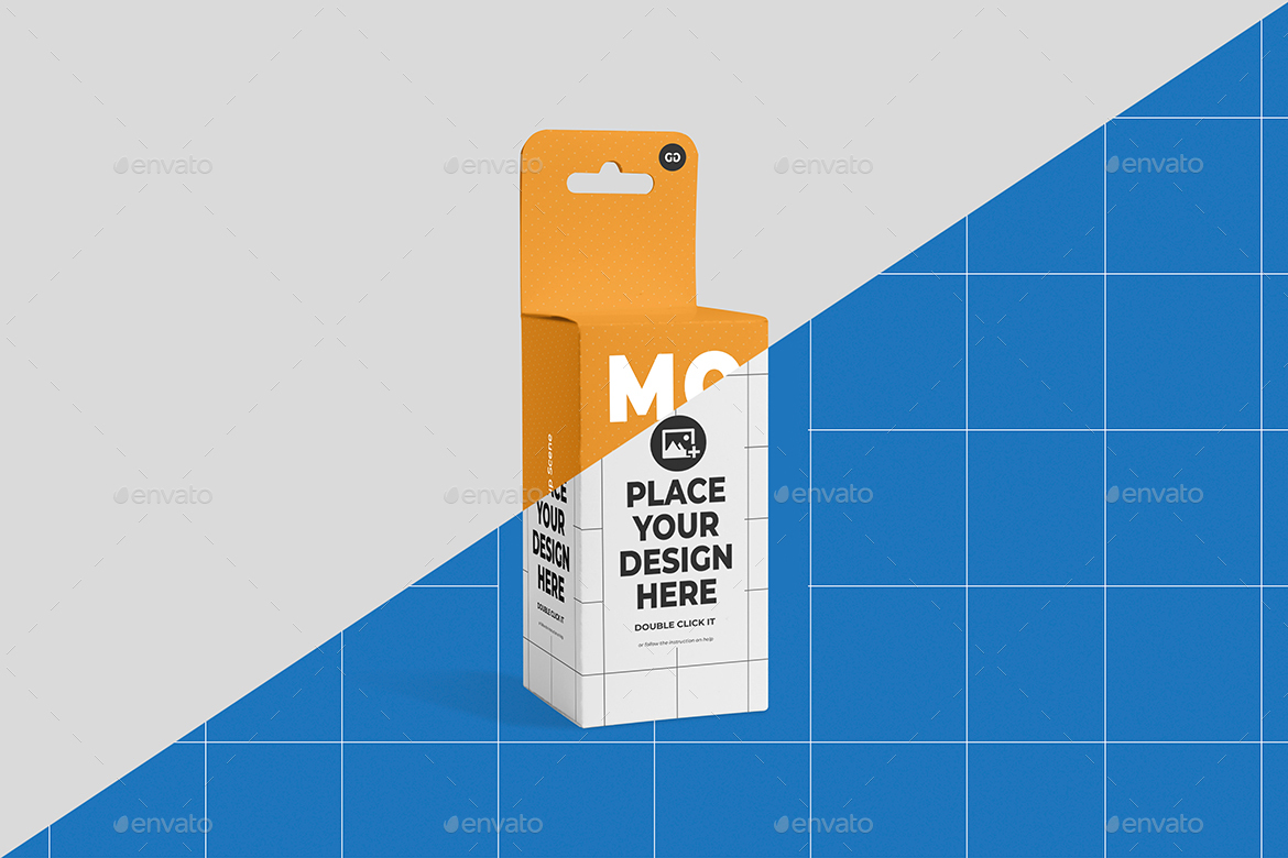 Hanging Box Packaging, Graphics | GraphicRiver