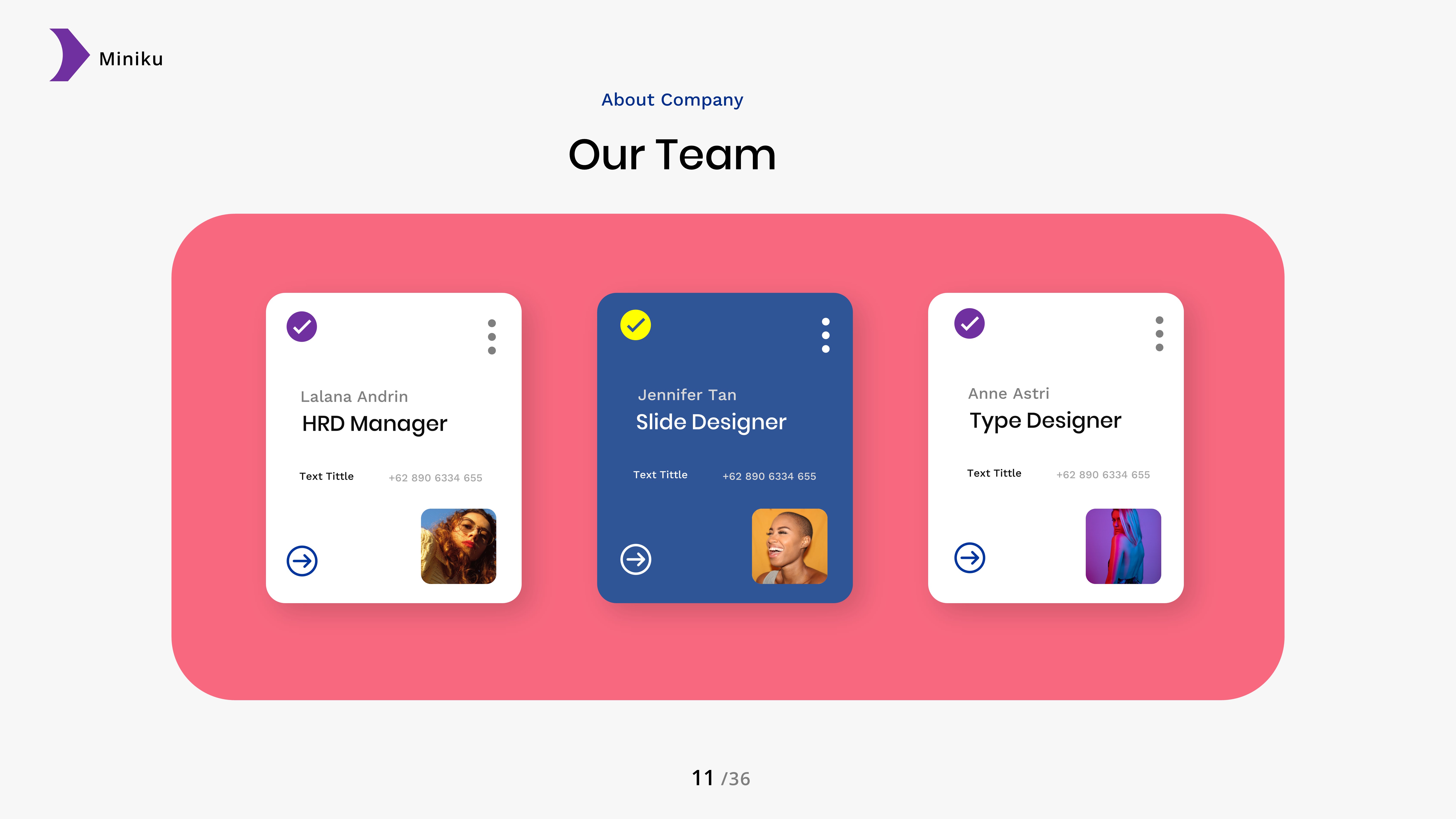 Miniku – Creative Business Keynote Template by HazuleStudio | GraphicRiver