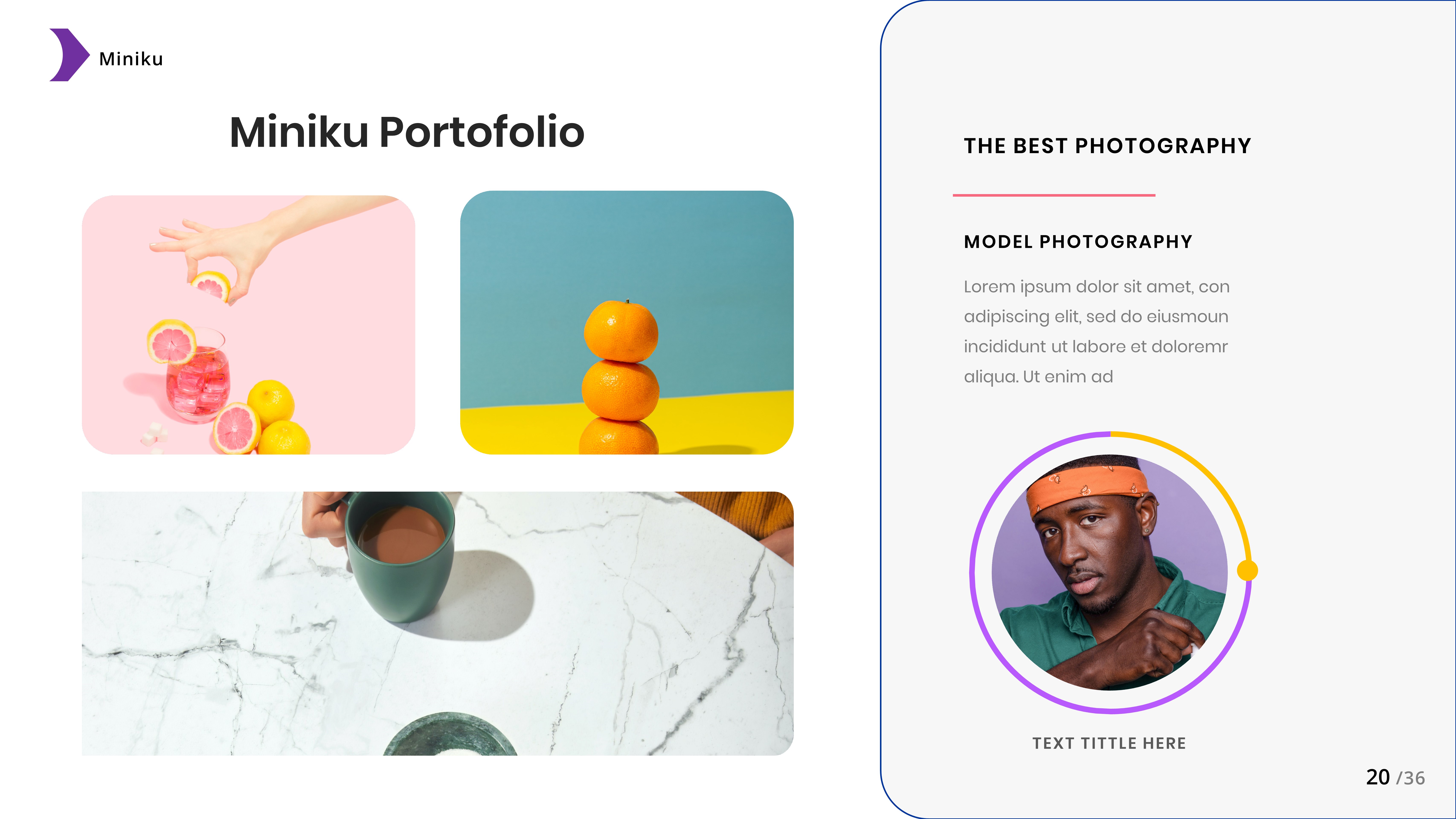 Miniku – Creative Business Keynote Template by HazuleStudio | GraphicRiver