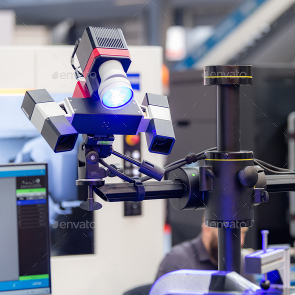 Scanning box, the optical measuring machine providing fast and precise ...