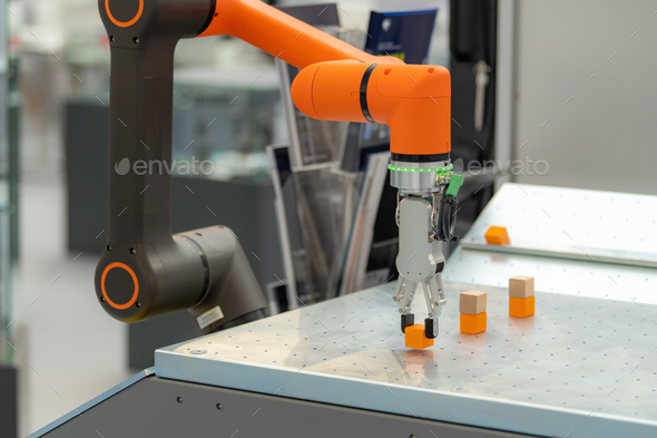 HCR Collaborative Robot Stock Photo by microgen | PhotoDune