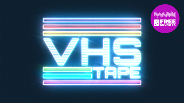 VHS Logo Reveal, After Effects Project Files | VideoHive