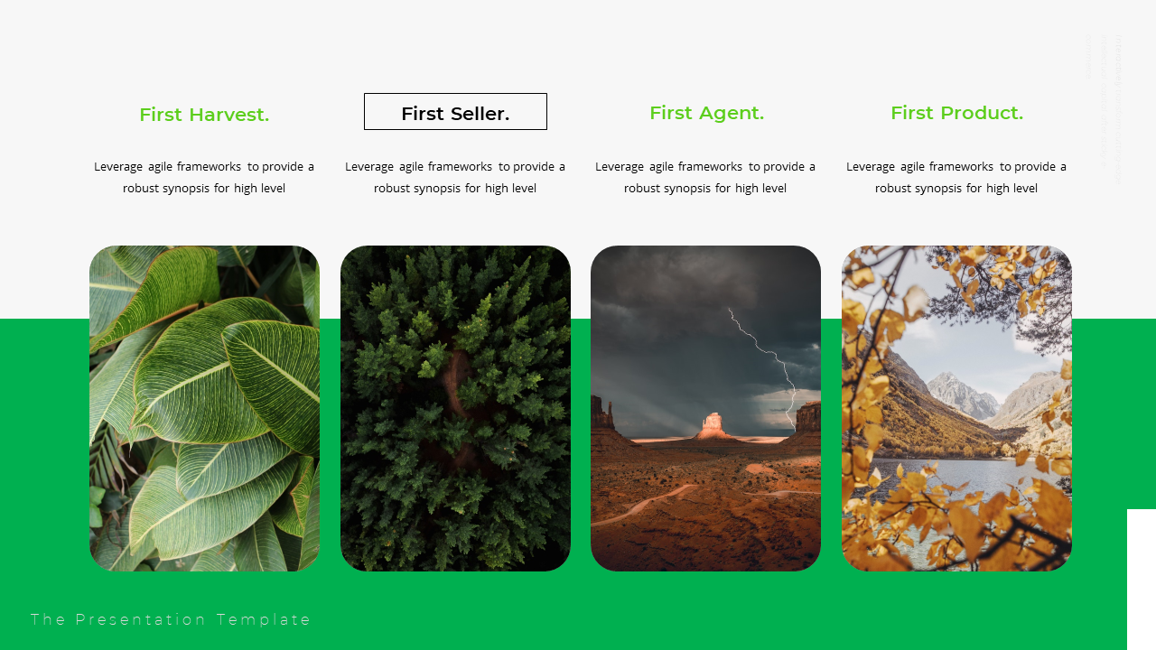 Nature Green Powerpoint Template, Presentation Templates | GraphicRiver