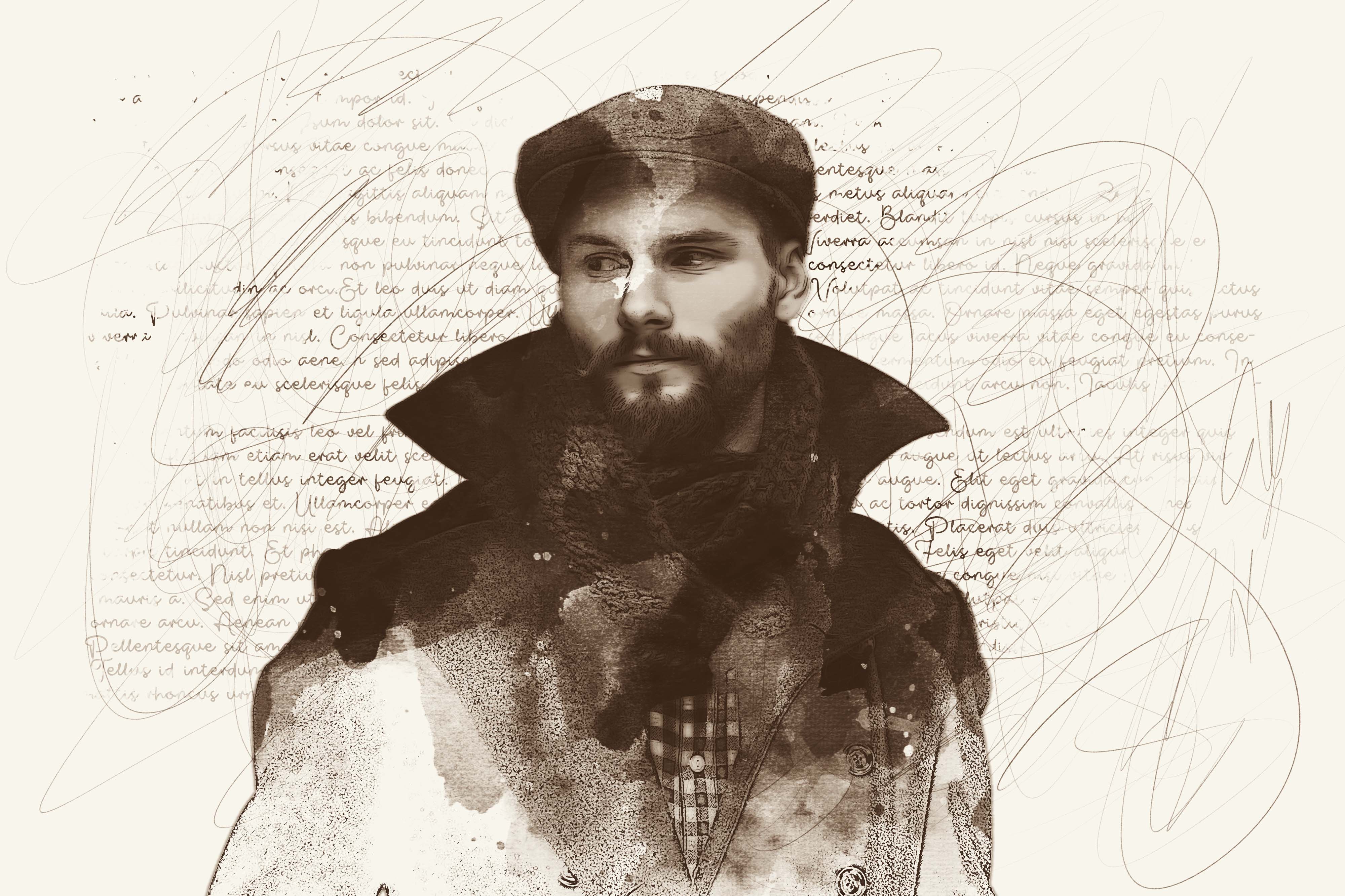 Vintage Mixed Art Photo Effects, Add-ons | GraphicRiver