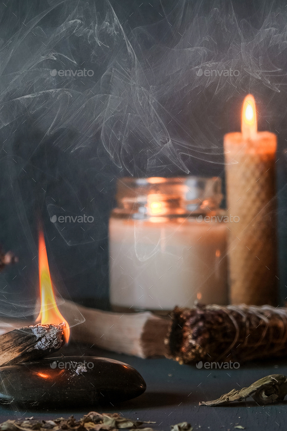 Tarot, astrology,Esoteric, Occult mystical ritual scene of sorcery ...