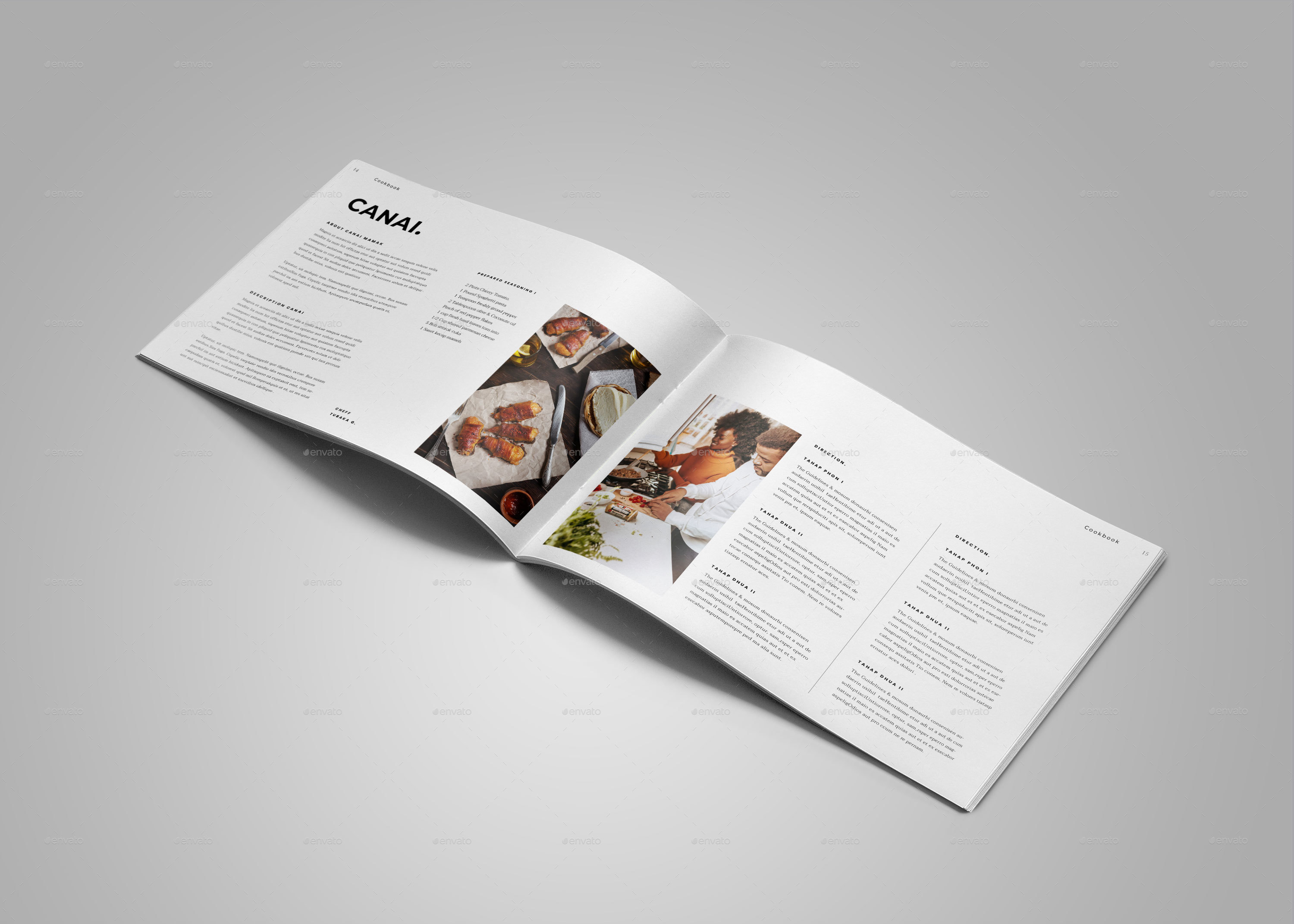 Cookbook Template, Print Templates | GraphicRiver