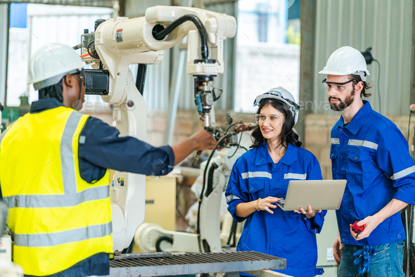 Testing new automation innovation tool smart industrial, Professional ...