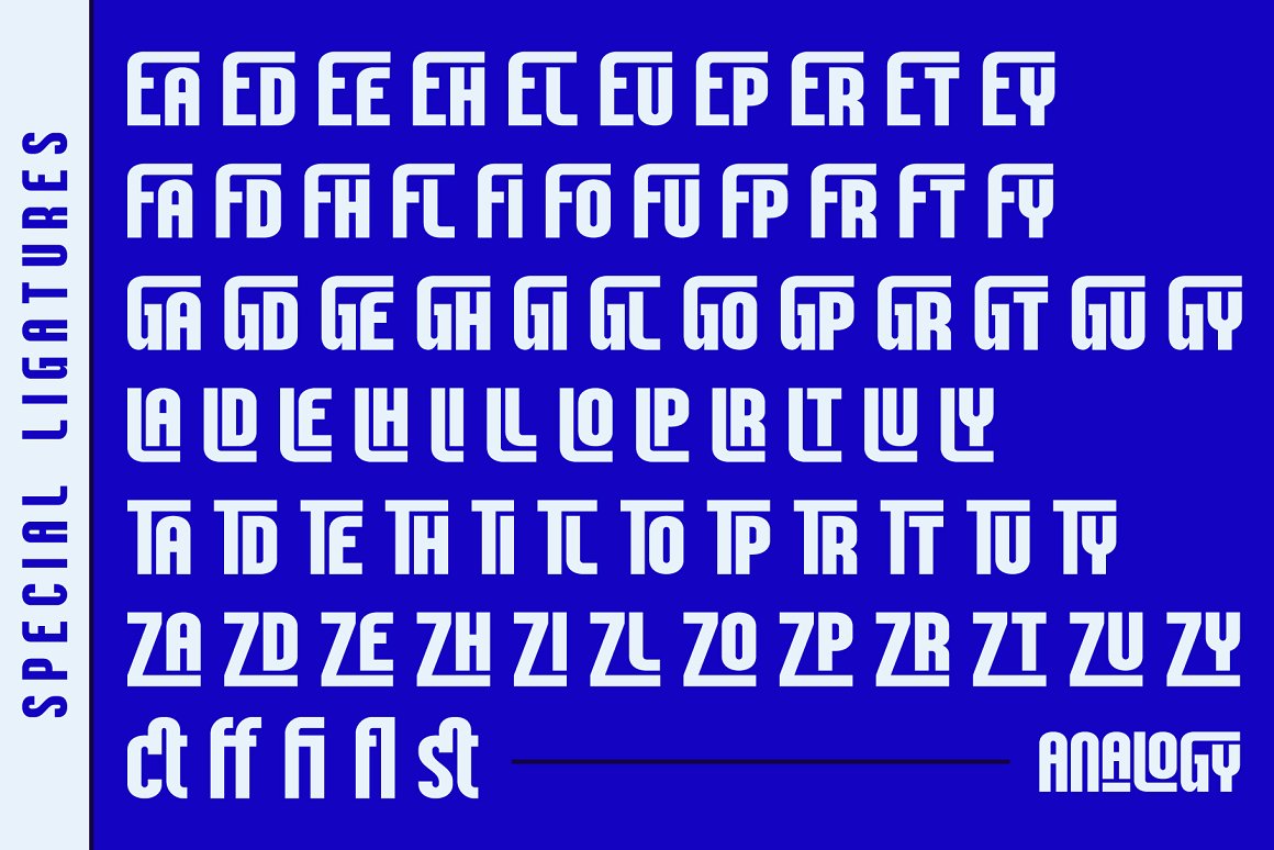 Analogy | Modern Sans Serif Font, Fonts | GraphicRiver