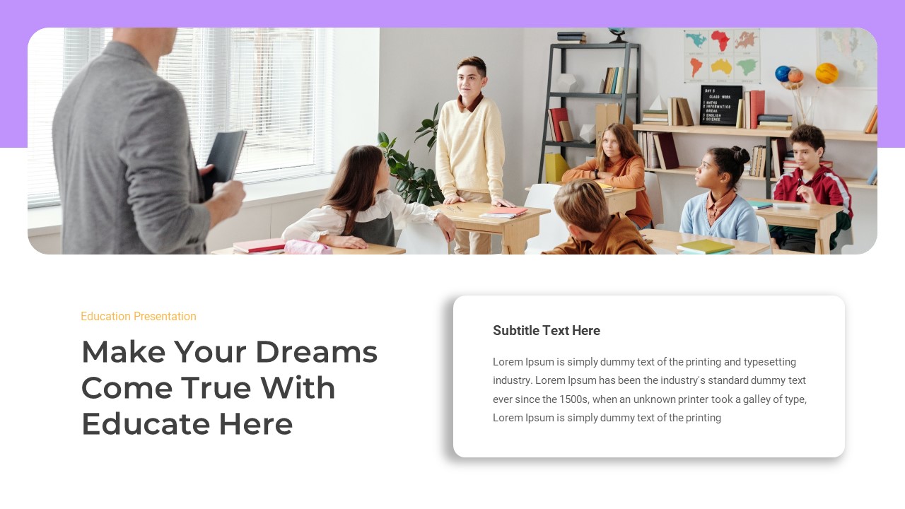 Educate - Education PowerPoint Template, Presentation Templates ...