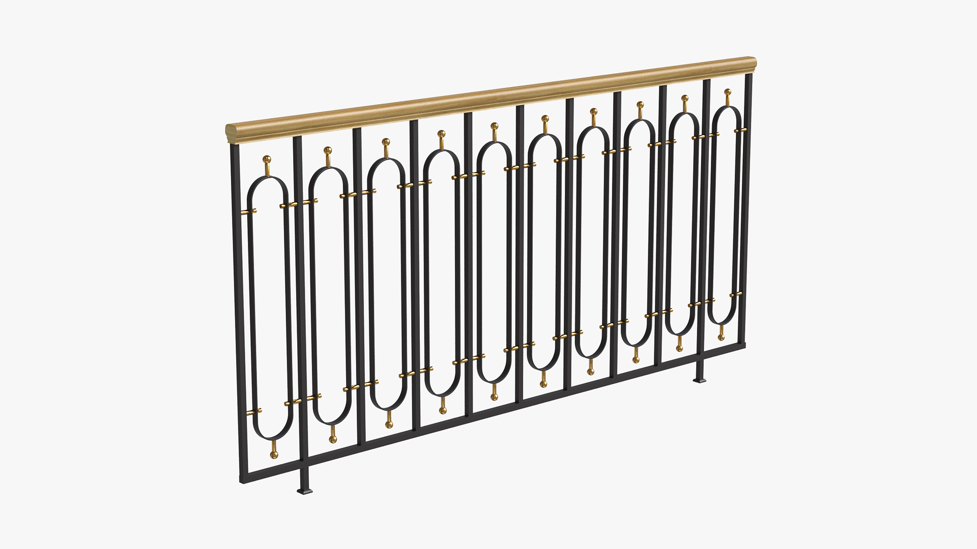 Art Deco style railing by Derssy | 3DOcean